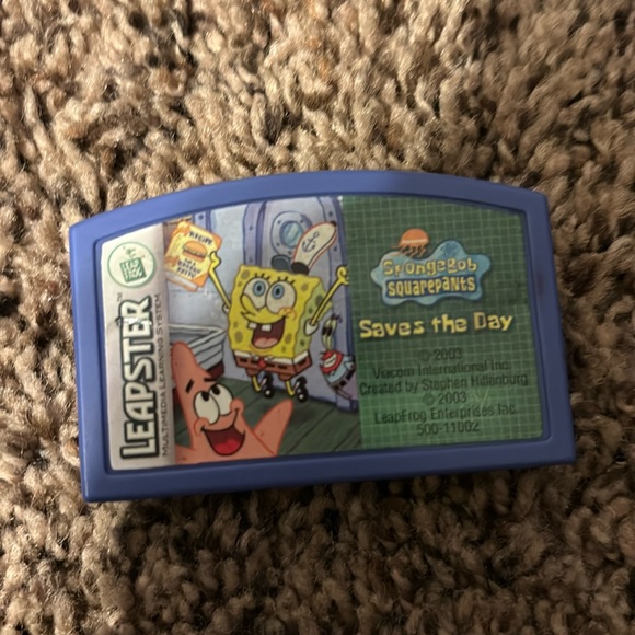 Leapfrog | Video Games & Consoles | Leap Frog Leapster Spongebob ...